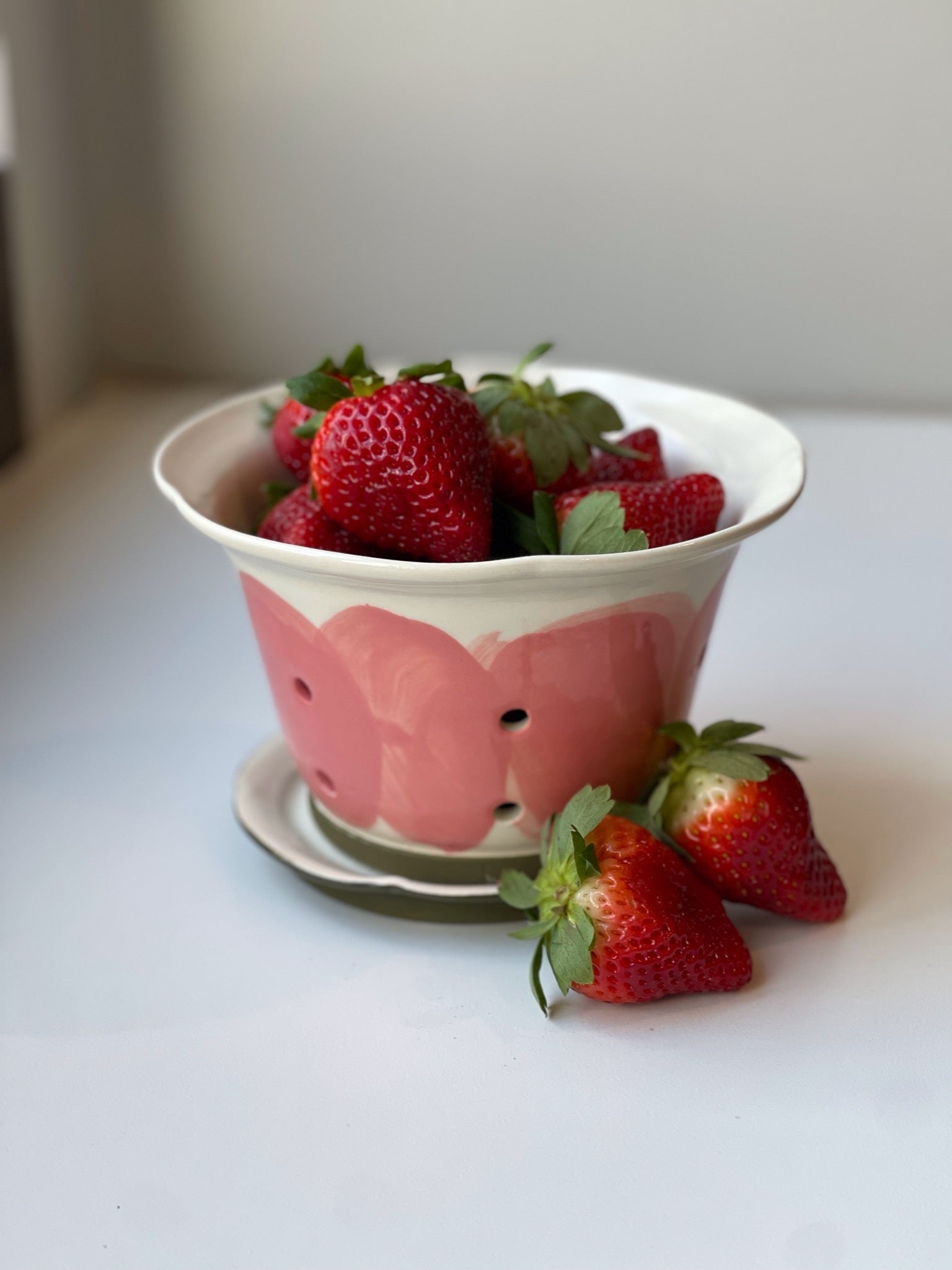 BERRY BOWL (& TRAY) Garden Party Collection | Stray Cat Studio